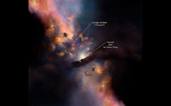 NASA Uses Drawing by Iranian Artist to Illustrate Black Holes and ...