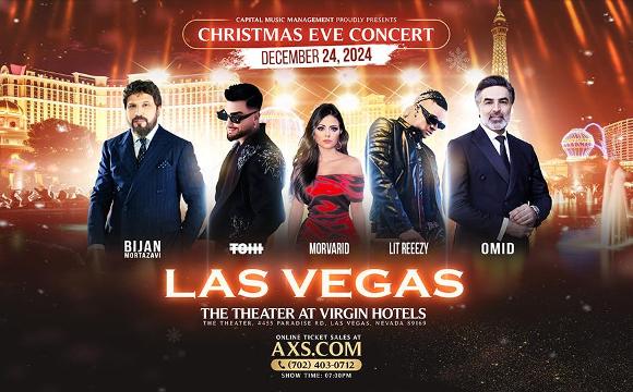 LAS VEGAS: Persian Christmas Eve with Bijan Mortazavi, Tohi, Morvarid ...